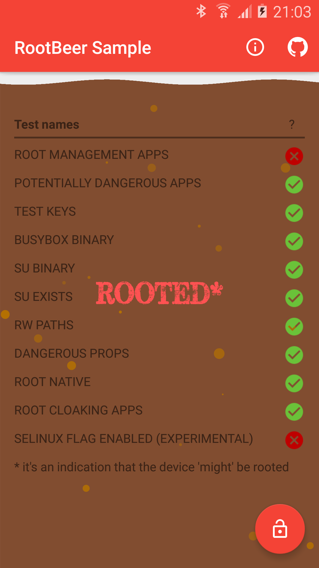 RootBeer - Android Root Detection Library